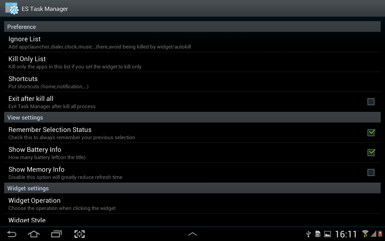 برنامه ES Task Manager - دانلود | کافه بازار