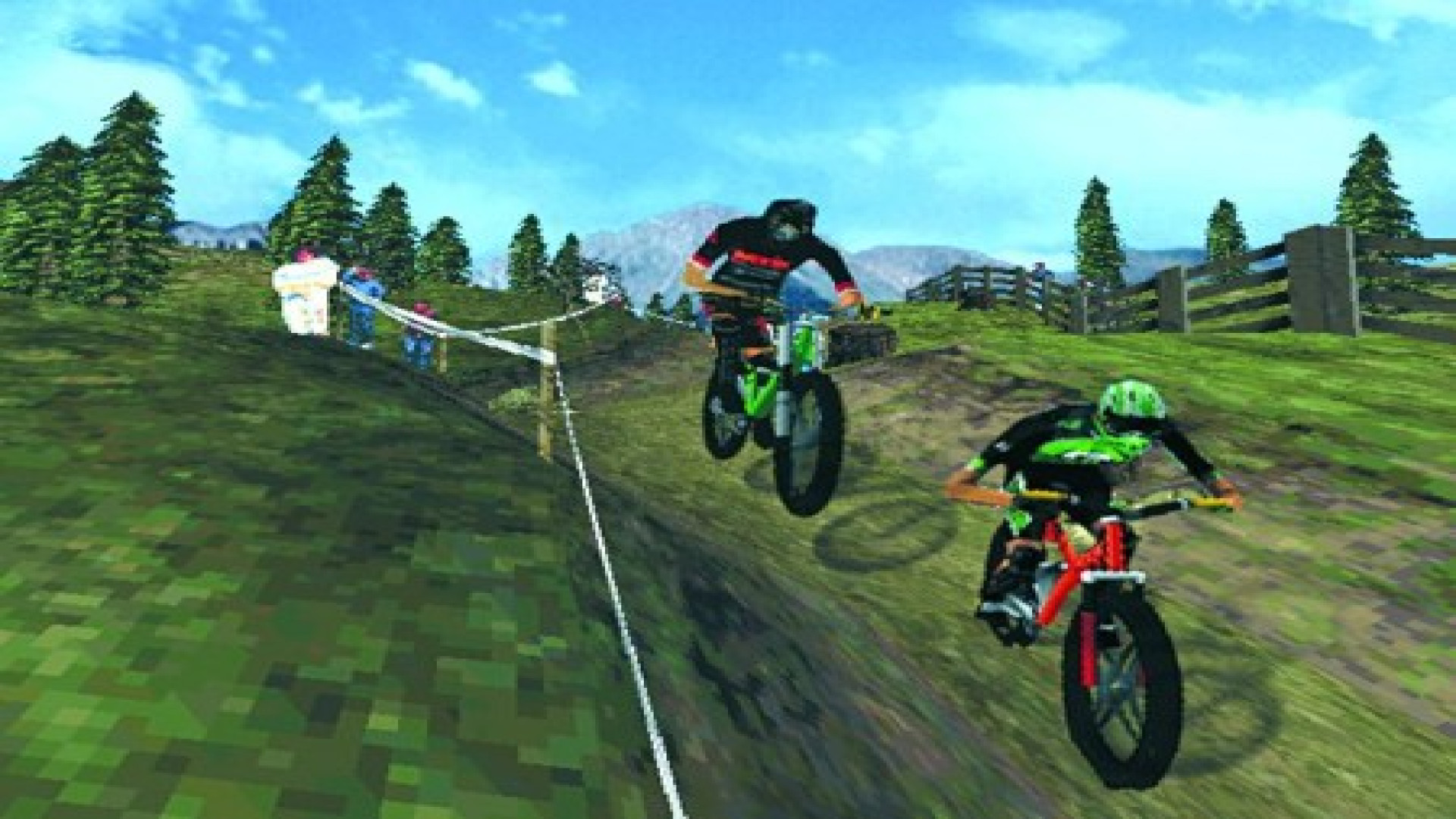 mountain bike racing