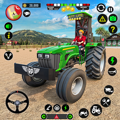 دانلود بازی Indian Farming Game Simulator اندروید بازار