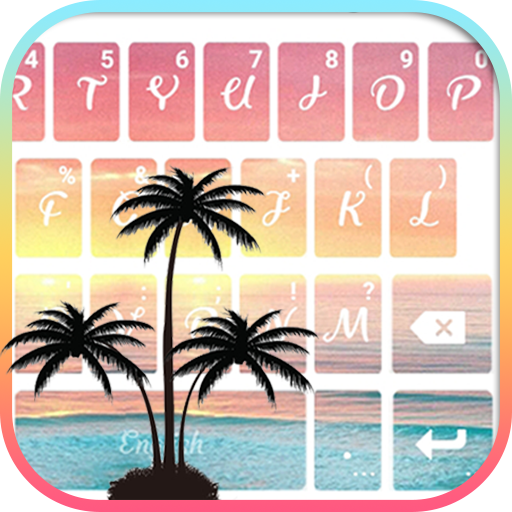 دانلود برنامه Beautiful Sunset Beach Keyboard Theme اندروید | بازار