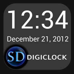 دانلود برنامه SD DigiClock Widget اندروید | بازار