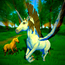 flying unicorn simulator