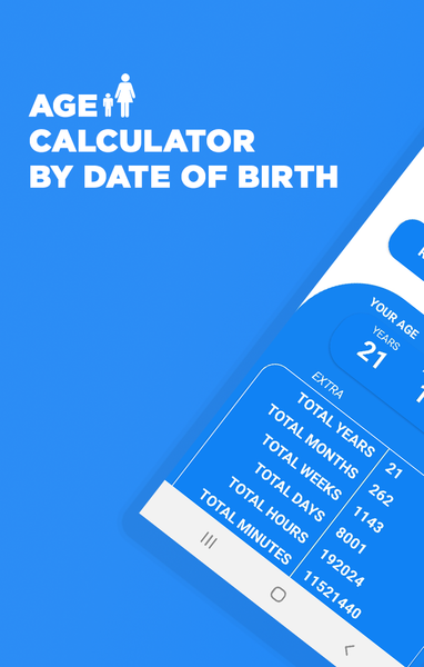 دانلود برنامه Age calculator date of birth اندروید | بازار