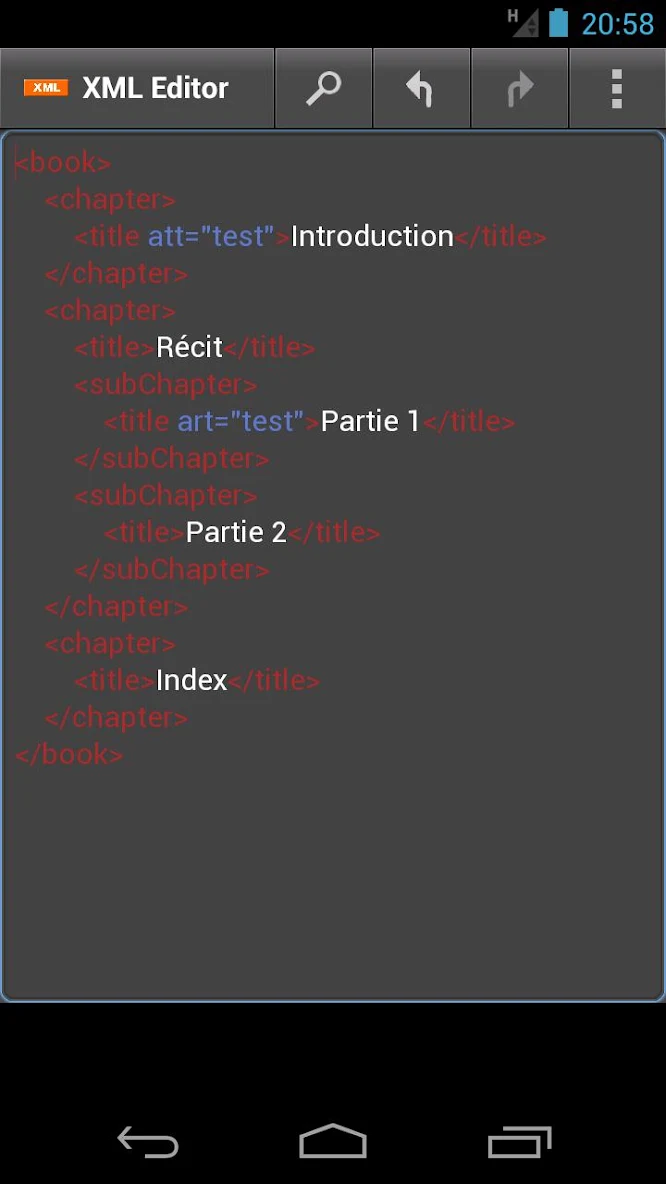 دانلود برنامه XML Editor اندروید | بازار