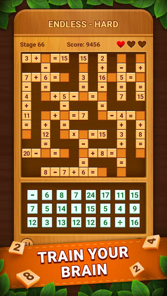 دانلود بازی Cross Number Math Game Puzzle اندروید بازار