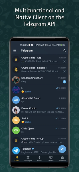 دانلود برنامه Crypto Clubs Tracker Signals اندروید بازار