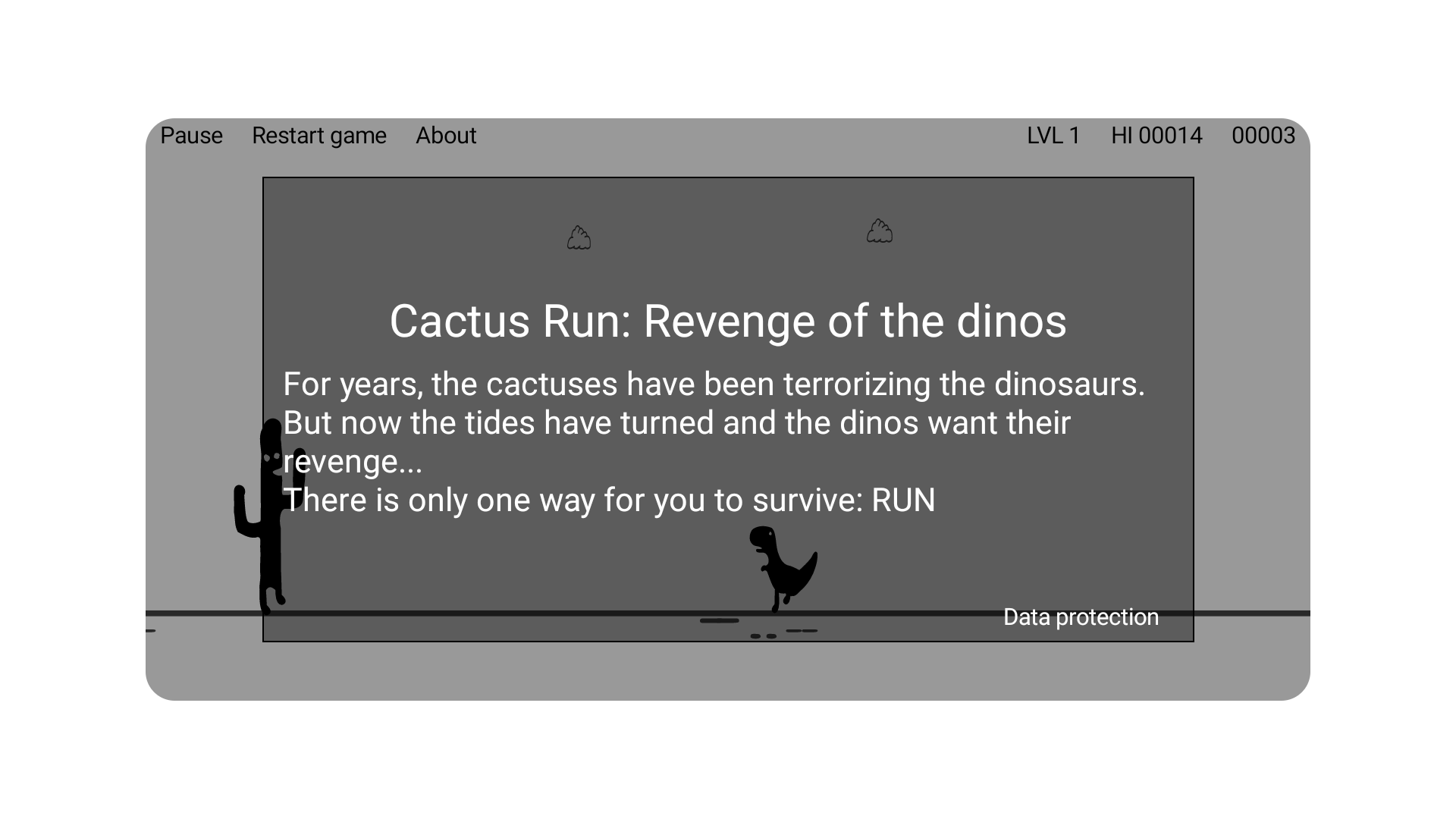 دانلود بازی Cactus Run: The Dinos' revenge اندروید | بازار