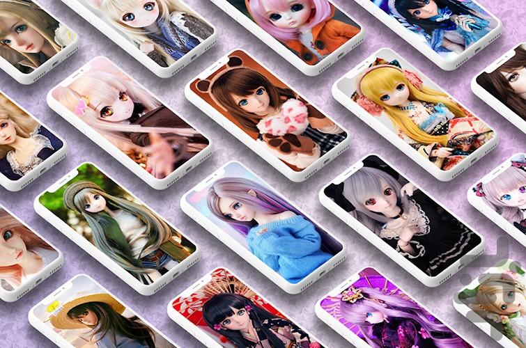 دانلود برنامه تصویر زمینه دخترانه عروسک اندروید بازار