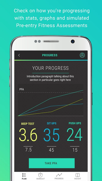 دانلود برنامه ADF Active: Entry Fitness Prep اندروید | بازار