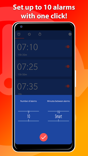 دانلود برنامه Set multiple alarms - OneClock اندروید | بازار