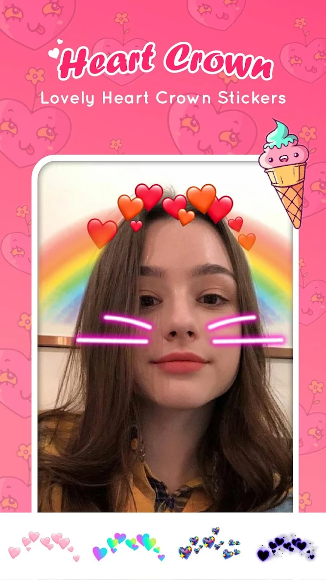 دانلود برنامه Heart Crown Photo Editor اندروید | بازار