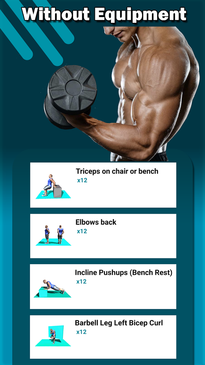 دانلود برنامه Biceps Workout Arm In ۳۰ Days اندروید بازار