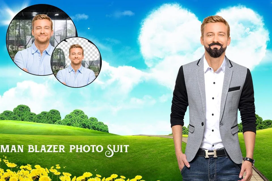 دانلود برنامه Men Blazer Photo Suit اندروید بازار
