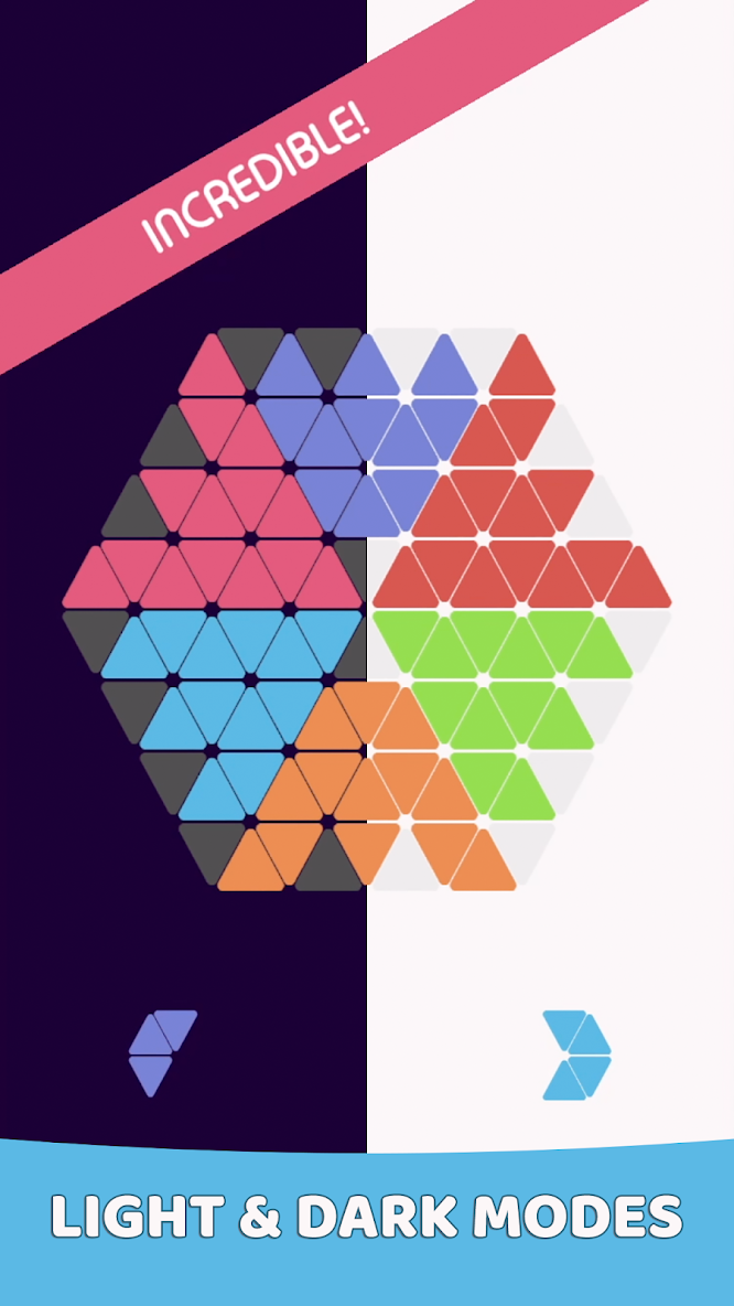دانلود بازی Trigon Classic Color Puzzle اندروید بازار