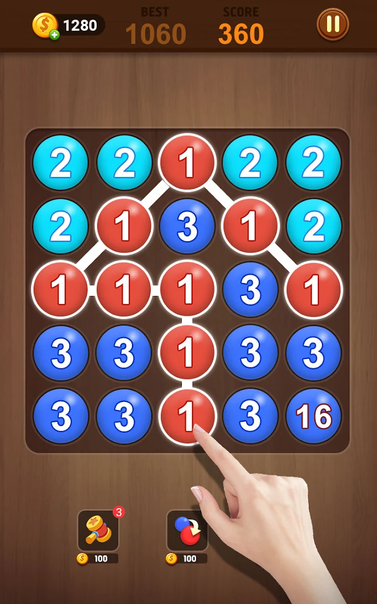 دانلود بازی Merge Bubble Number Game اندروید بازار