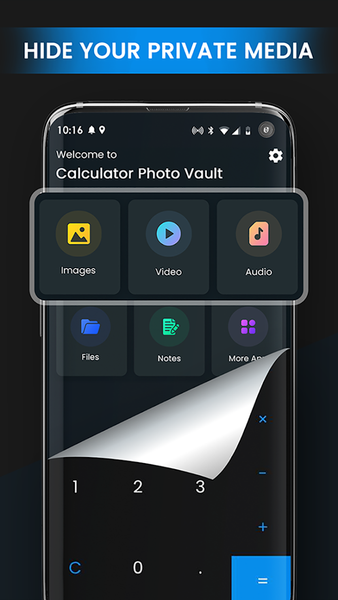دانلود برنامه Calculator Hide App Photo Lock اندروید بازار