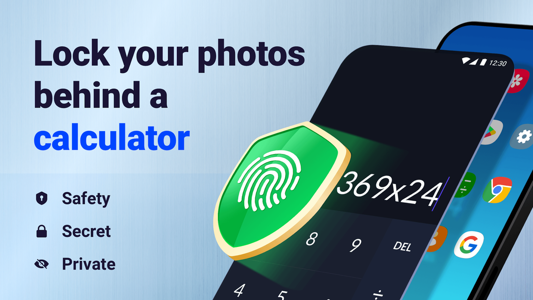 دانلود برنامه Calculator Lock Photo Vault اندروید بازار