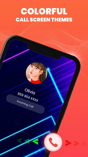 دانلود برنامه Call Theme Color Call Screen اندروید بازار
