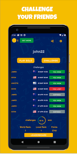 دانلود بازی Alphabet Game اندروید بازار
