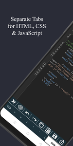 برنامه Web Development IDE : HTML, CSS, JavaScript - دانلود | کافه بازار