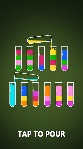 دانلود برنامه Color Water Sort Brain Puzzle اندروید بازار