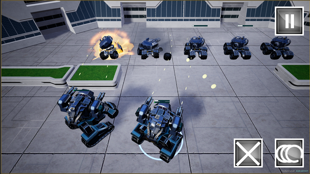 دانلود بازی Robot Wars Real Time Strategy اندروید بازار