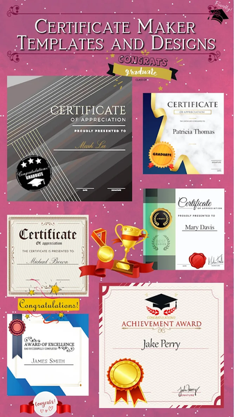 دانلود برنامه Certificate Template Maker اندروید بازار
