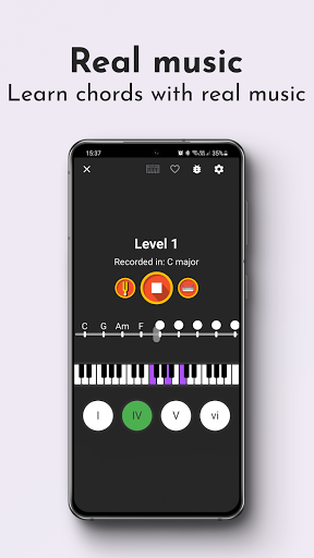دانلود برنامه ChordProg Ear Trainer اندروید | بازار
