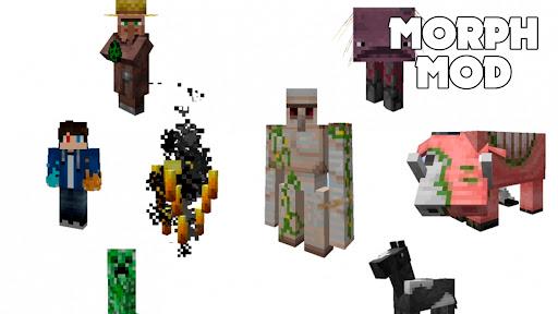 دانلود برنامه Morph Mod For Mcpe Minecraft اندروید بازار