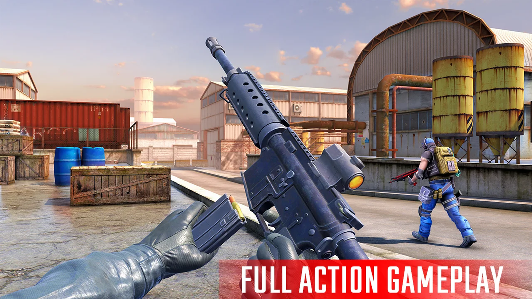 دانلود بازی ۳d Commando Shooting Games Fps اندروید بازار