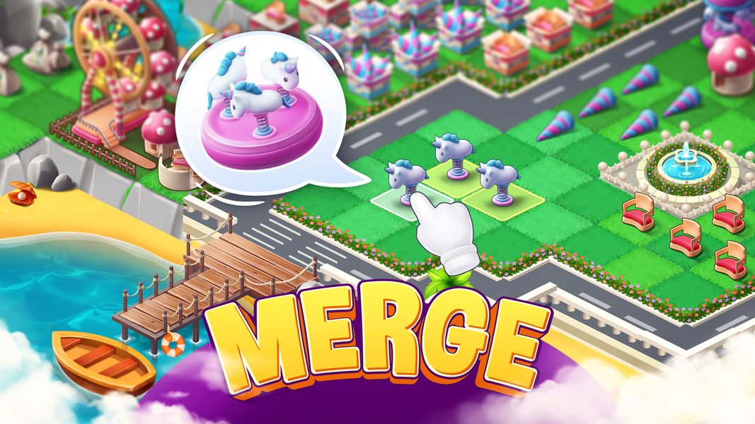 دانلود بازی Merge Park اندروید بازار