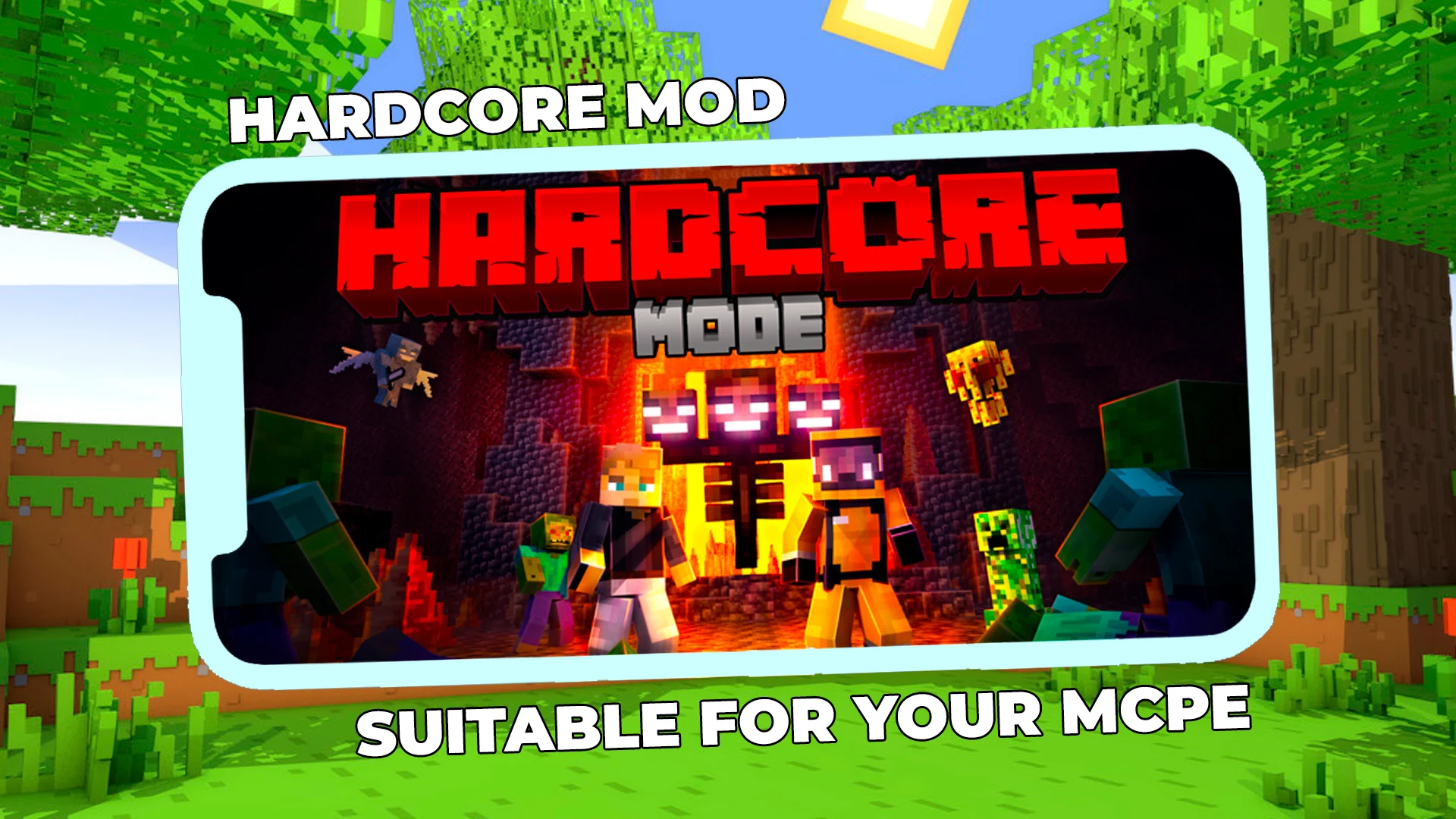 دانلود برنامه Hardcore Mod for Minecraft اندروید | بازار