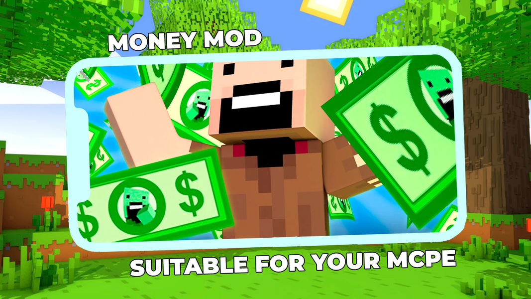 دانلود برنامه Money Mod For Minecraft Pe اندروید بازار