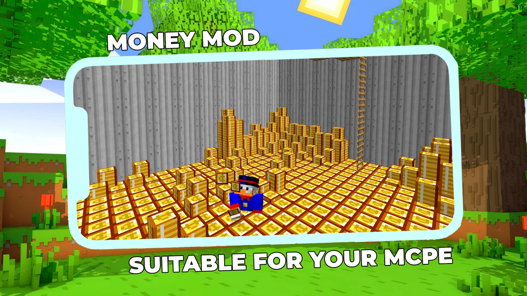 دانلود برنامه Money Mod For Minecraft Pe اندروید بازار