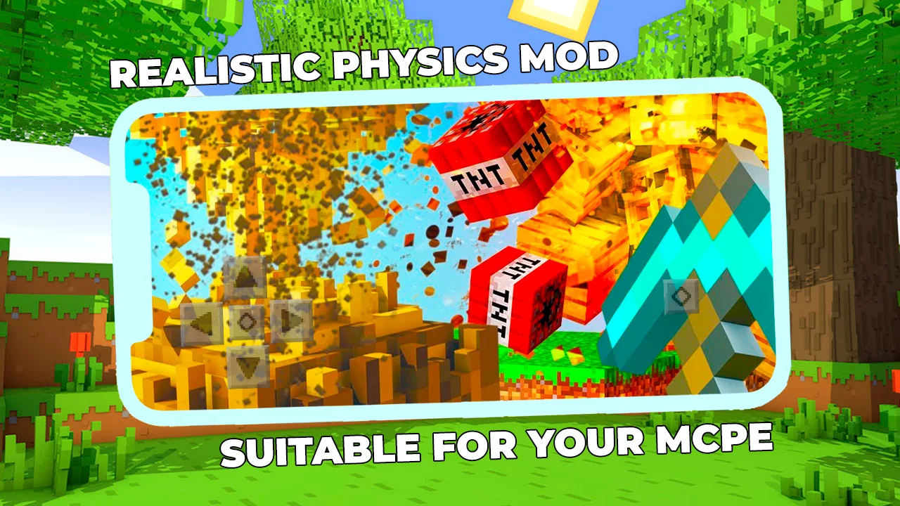 دانلود برنامه Realistic Physics Mod MCPE اندروید | بازار