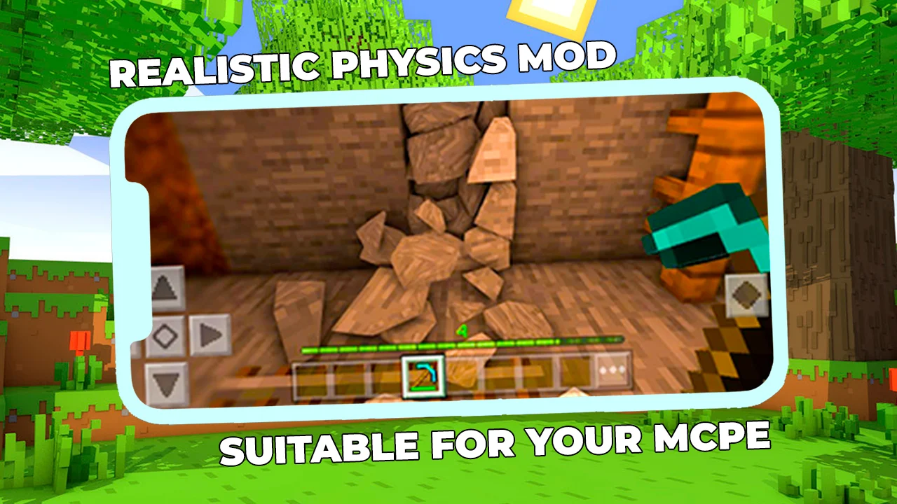 دانلود برنامه Realistic Physics Mod MCPE اندروید | بازار