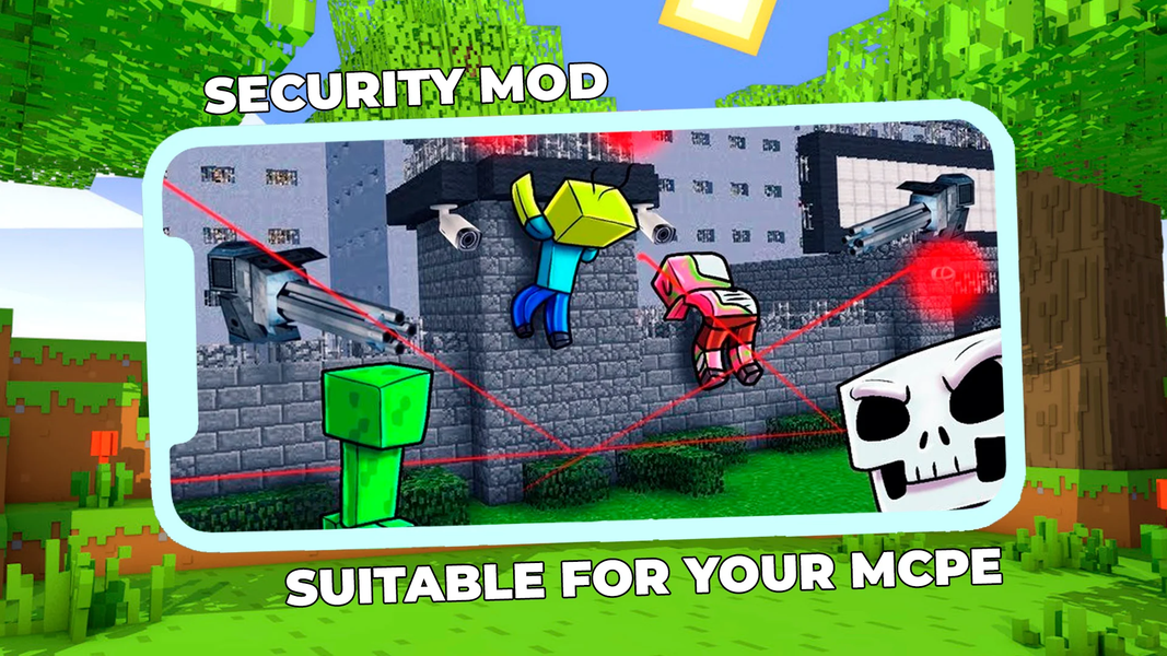 دانلود برنامه Security Craft Mod Minecraft اندروید بازار