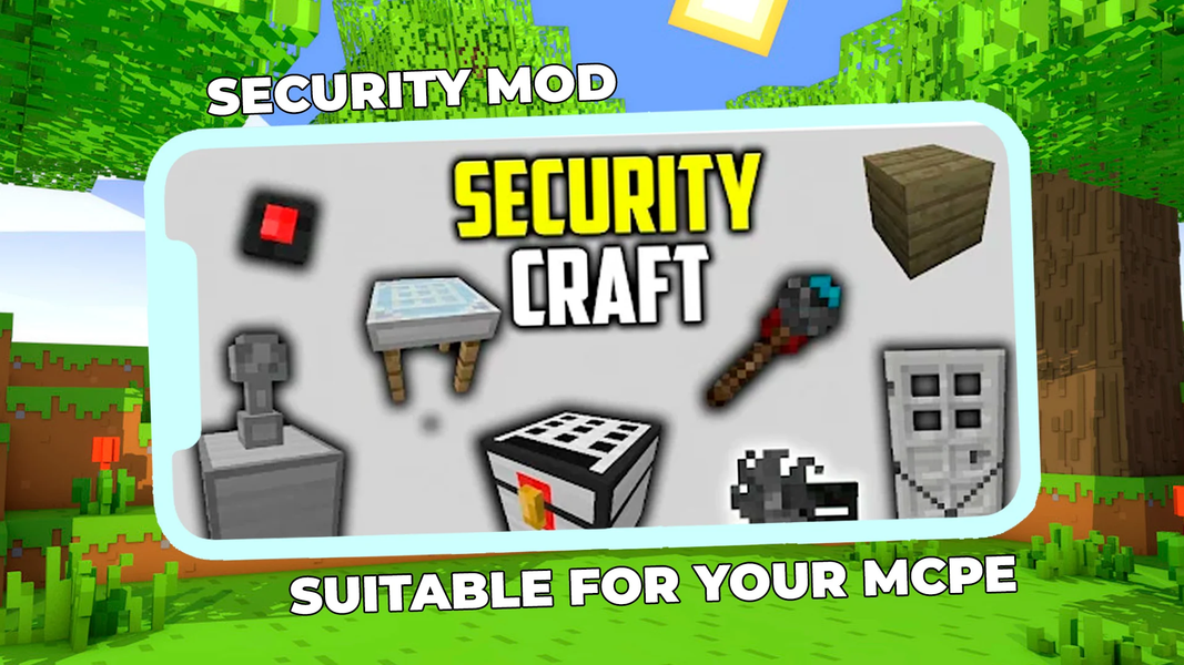دانلود برنامه Security Craft Mod Minecraft اندروید بازار