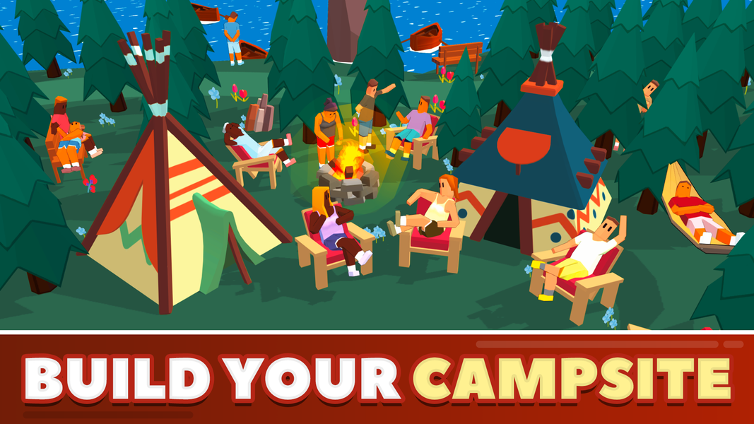 دانلود بازی Camping Empire Tycoon Idle اندروید بازار