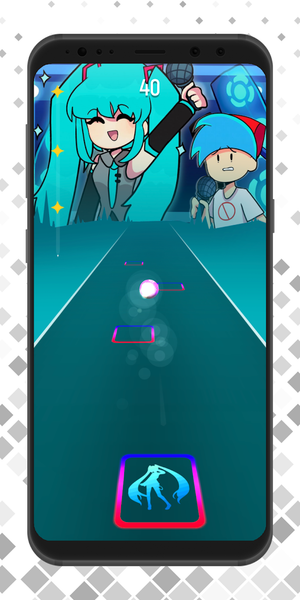 دانلود بازی Miku Dancing Tiles Hop اندروید بازار