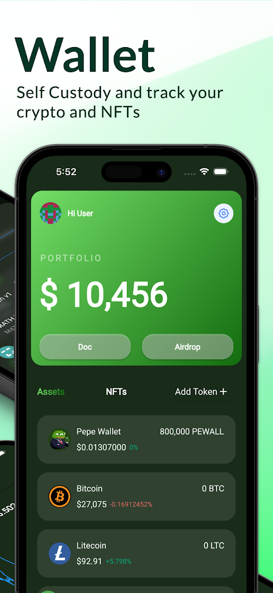 دانلود برنامه Pepe Wallet Defi Crypto اندروید بازار