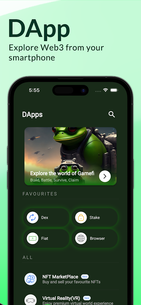 دانلود برنامه Pepe Wallet Defi Crypto اندروید بازار