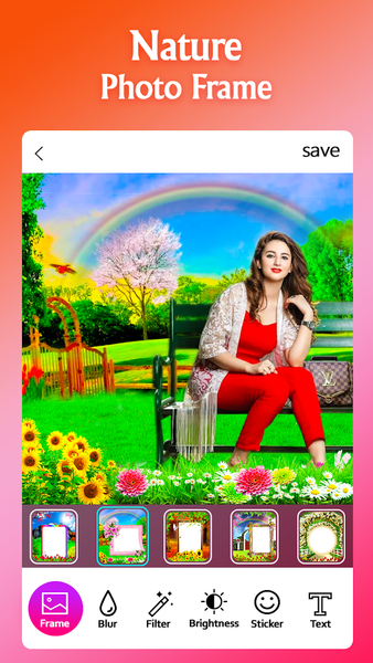 دانلود برنامه Nature Photo Frames & Editor اندروید | بازار
