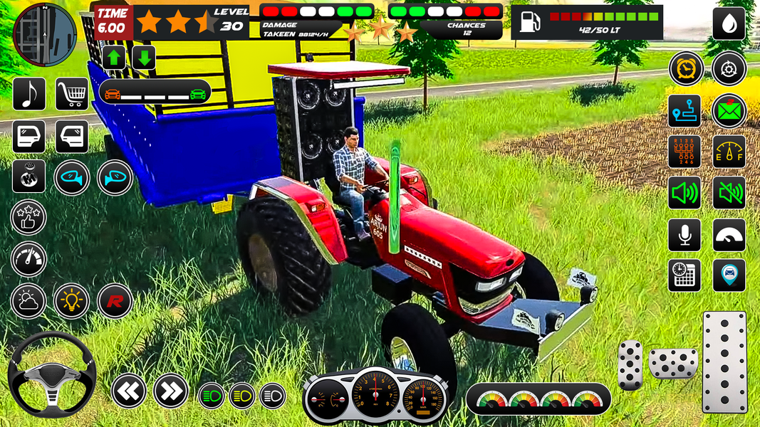 دانلود بازی Farm Tractor Driving 3d Games اندروید بازار