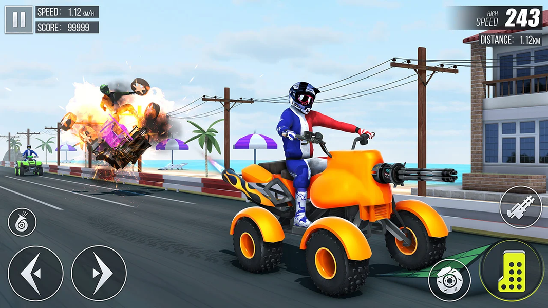 دانلود بازی ATV Quad Bike ۳D Racing Games اندروید | بازار