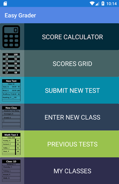 دانلود برنامه Easy Grader - Grading Calculat اندروید | بازار