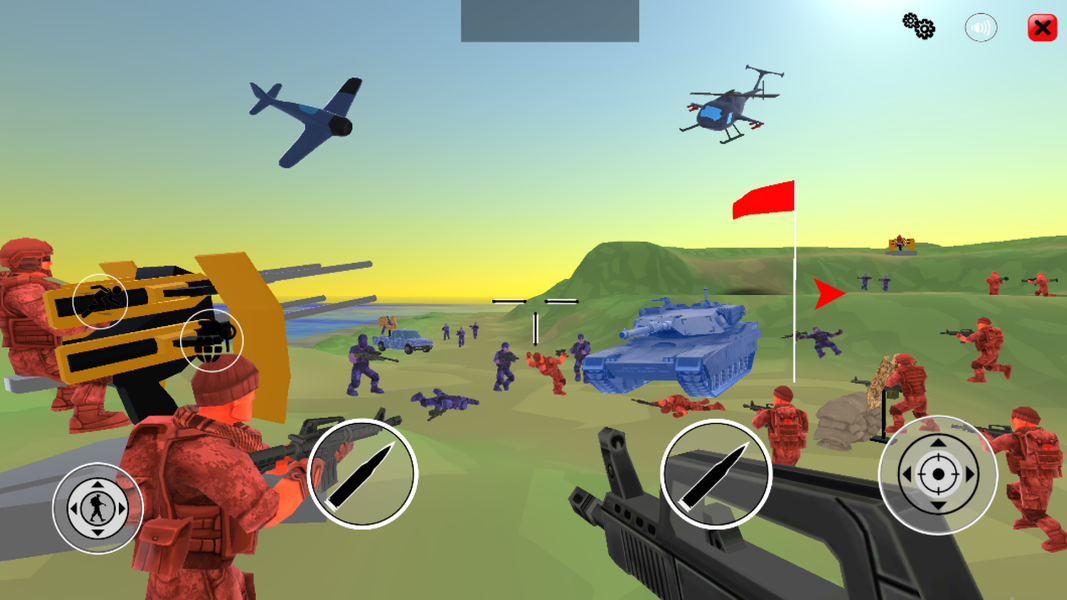 دانلود بازی Squad Strike Clash Commander اندروید بازار
