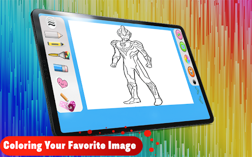 دانلود برنامه Ultraman Coloring Book اندروید بازار