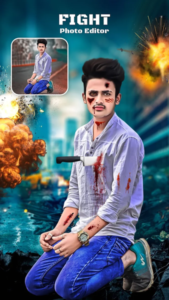 برنامه Fight Effect Photo Editor دانلود بازار