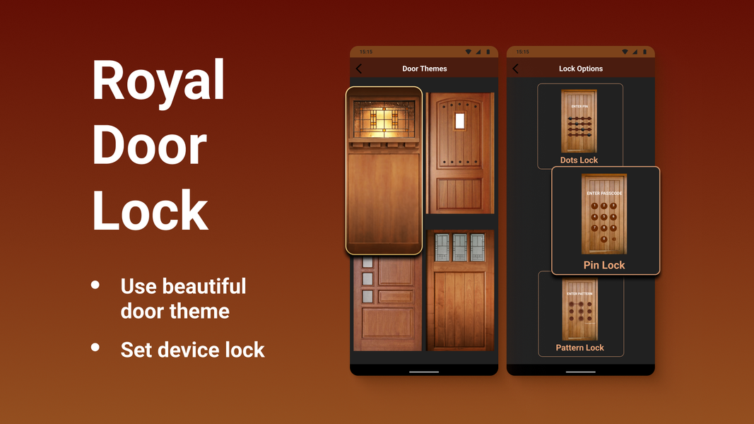 دانلود برنامه Royal Door Lock Screen اندروید بازار